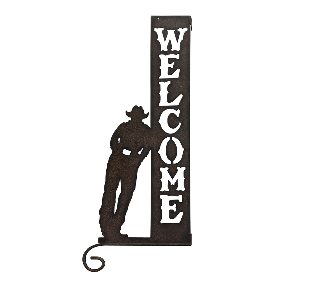 Pure Western Cowboy Welcome Sign – Diamond H Saddlery & Country Clothing
