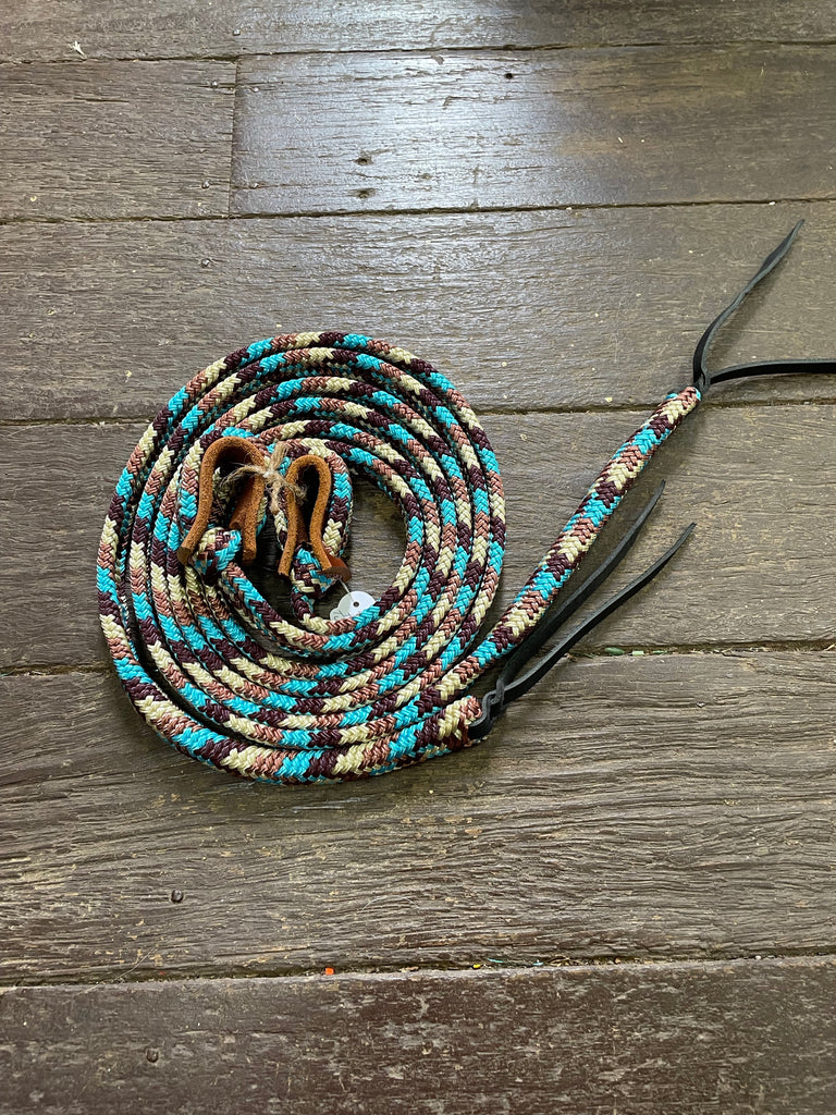 Diamond H Handmade Weighted Campdraft Reins – Diamond H Saddlery ...