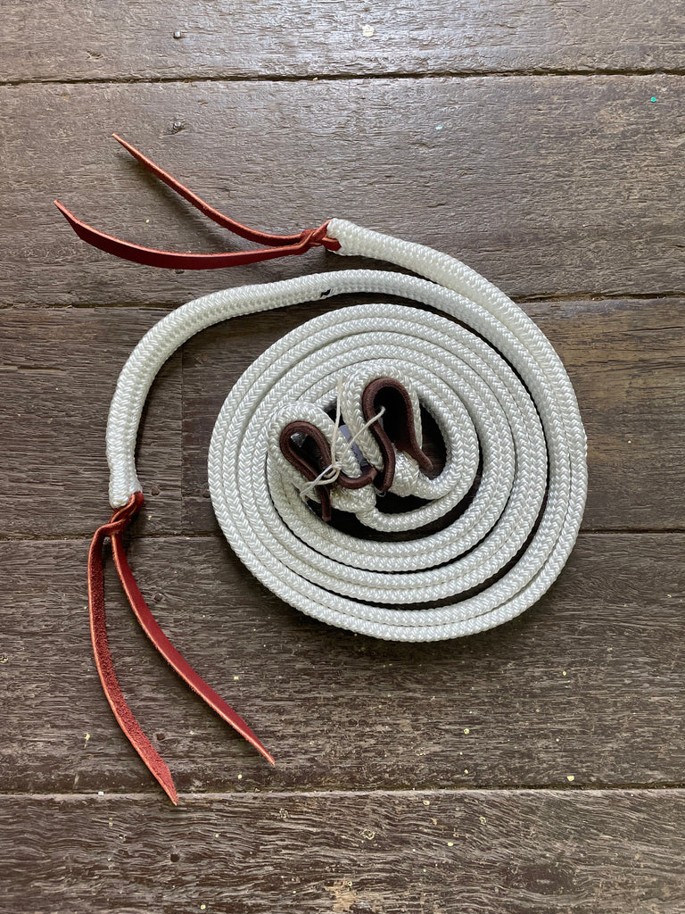 Diamond H Campdraft Rein Xtra Stiff Weighted. – Diamond H Saddlery ...