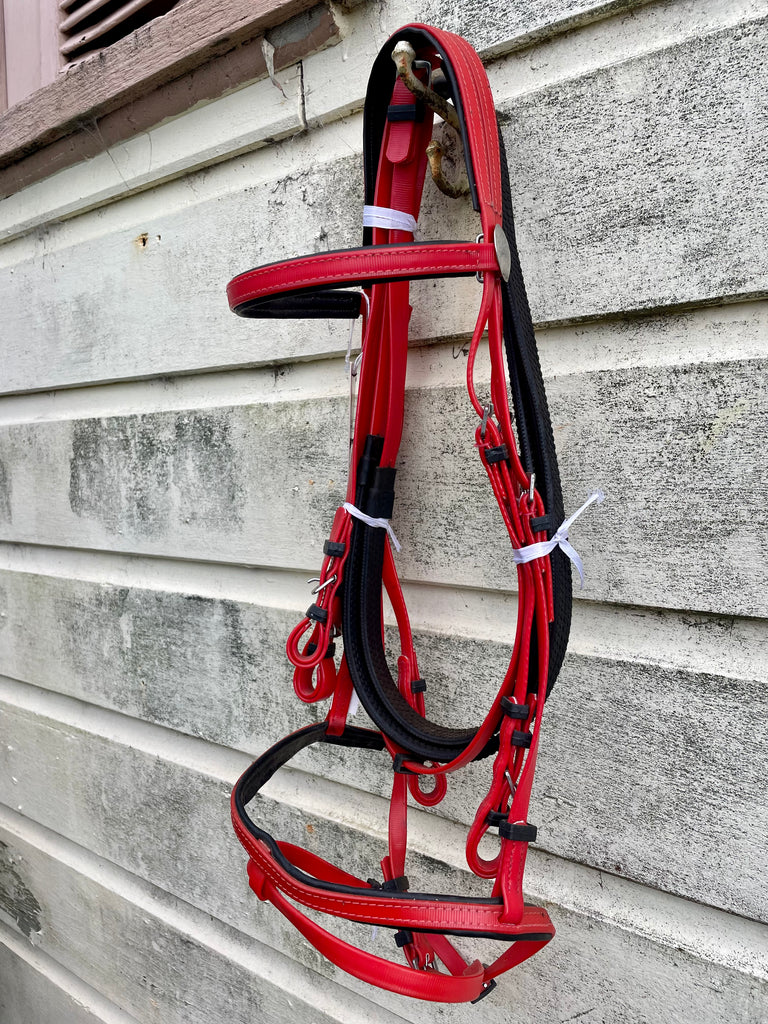 Showcraft PVC Hanoverian Event Bridle – Diamond H Saddlery & Country ...